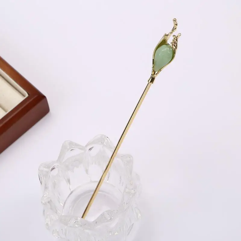 Imitation-Hetian-jade-hairpin-Chinese-style-azure-frozen-magnolia ...
