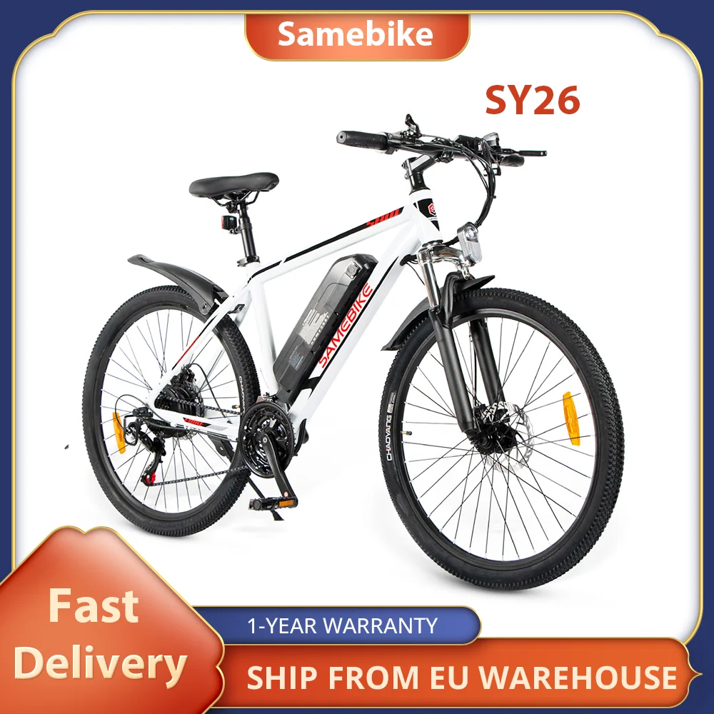 Samebike-SY26-Electric-Bicycle-350W-26-Tire-Ebike-36V-10AH-Lithium ...