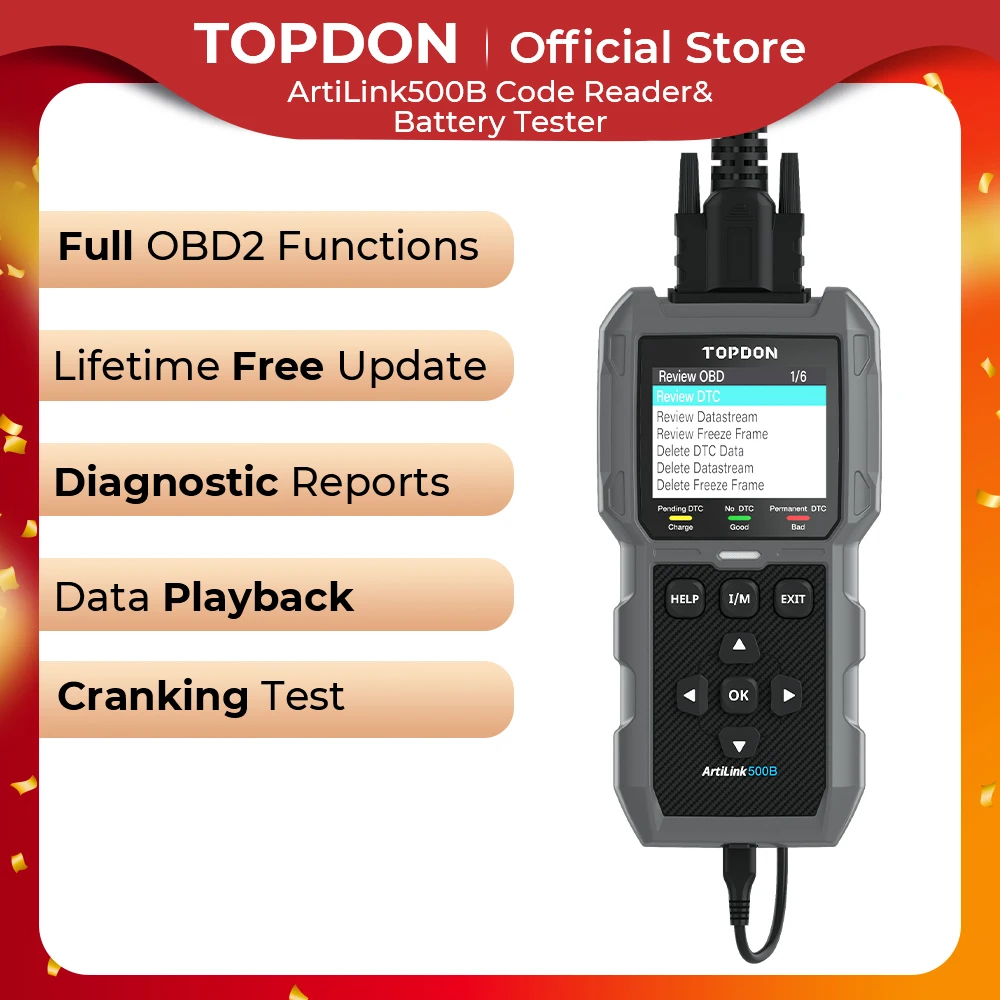 TOPDON-AL500B-OBD2-Scanner-Professional-Auto-Engine-System-Diagnostic ...