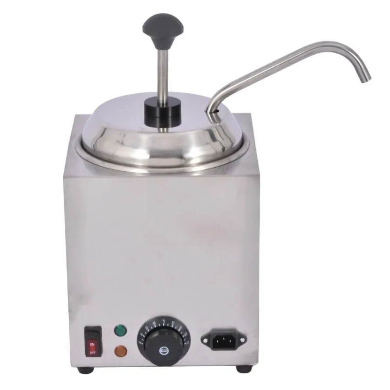 CD-250S-Electric-Cheese-Dispenser-Round-Stainless-Steel-Fudge-Chocolate ...