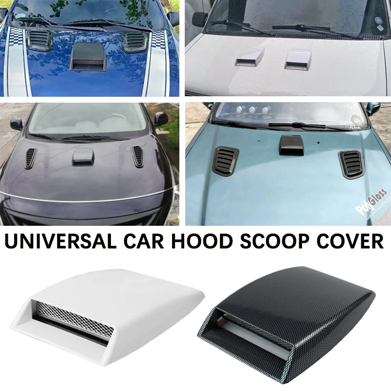 Universal-Car-Hood-Scoop-Vents-Air-Flow-Intake-Cover-For-BMW ...