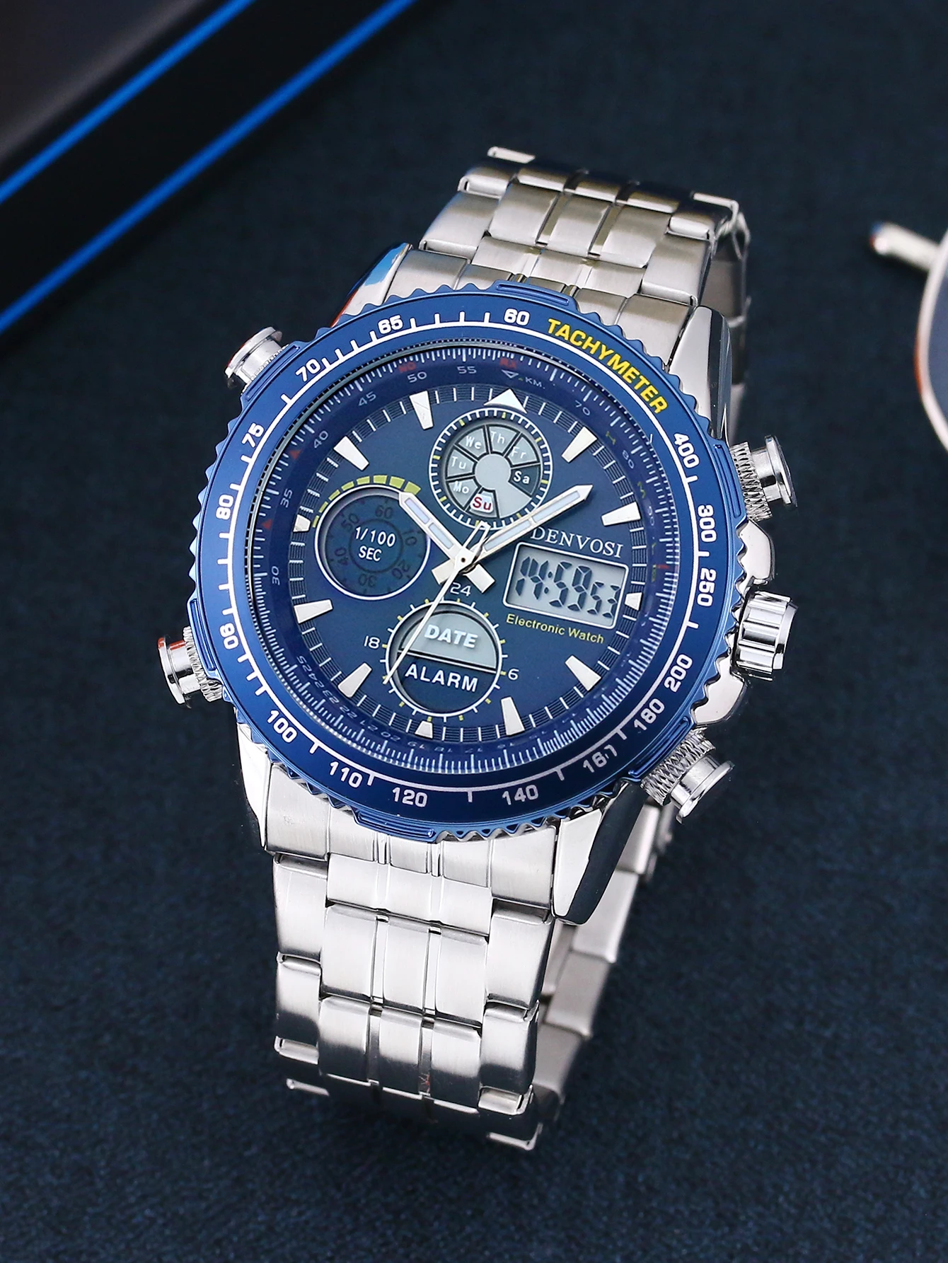 Men-s-Athleisure-Watch-Waterproof-Luminous-Quartz-Electronic-Watch-Dual ...