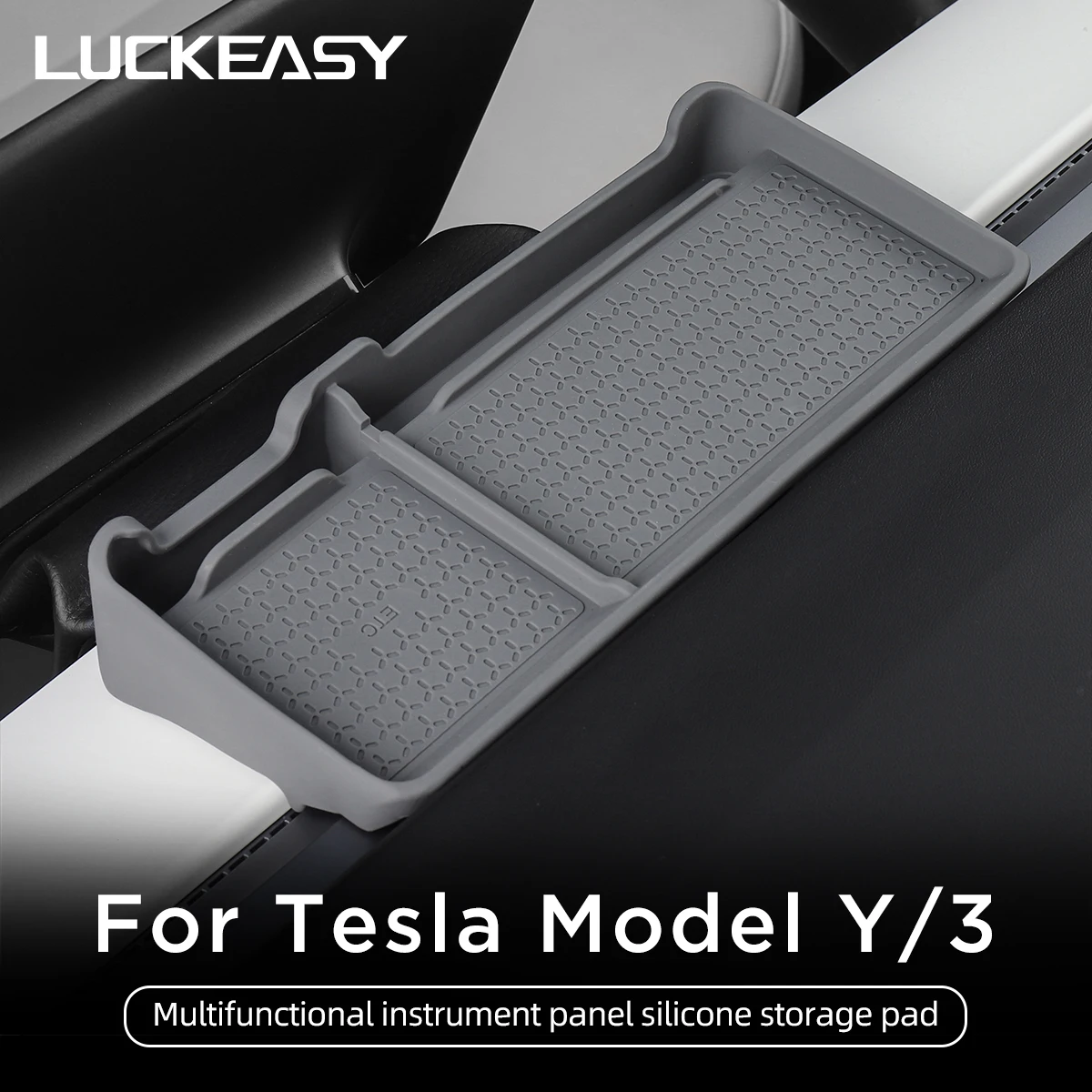 For-Tesla-Model-3-Model-Y-Car-Instrument-Panel-Storage-Box-Center ...