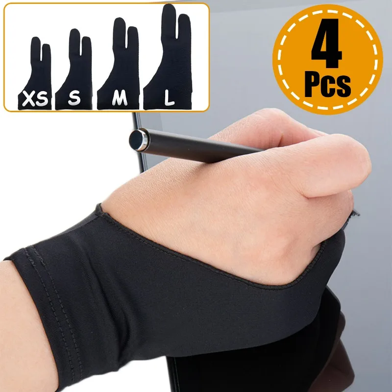 Anti-touch-Two-Finger-Hand-Painting-Gloves-for-Tablet-Digital-Board ...
