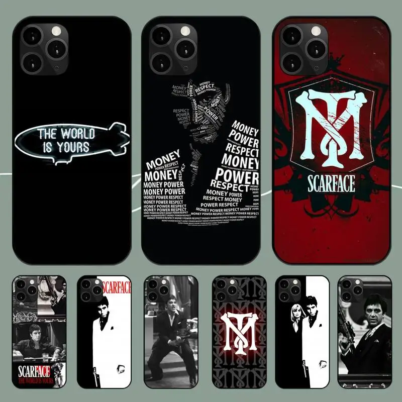 Film-Scarface-Phone-Case-For-iPhone-16-12-Mini-13-14-15-PRO-MAX-Plus ...