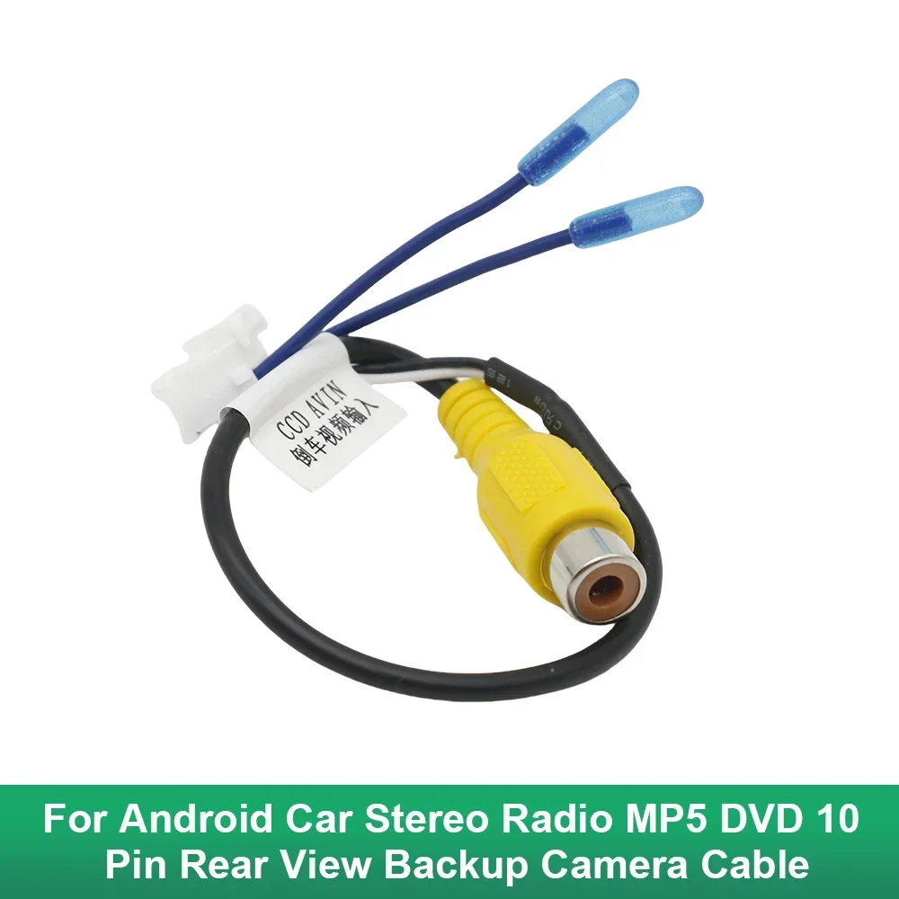 For-Android-Car-Stereo-Radio-MP5-DVD-10-Pin-Rear-View-Backup-Camera ...