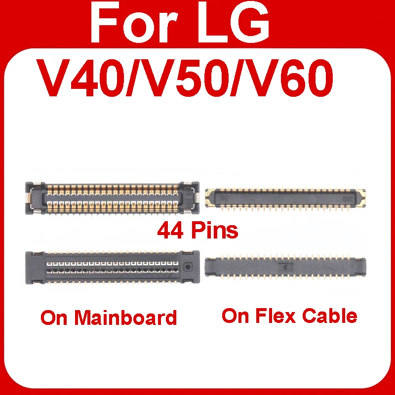 LCD Display Screen Flex Plug FPC Connector On Motherboard For LG V60 ...
