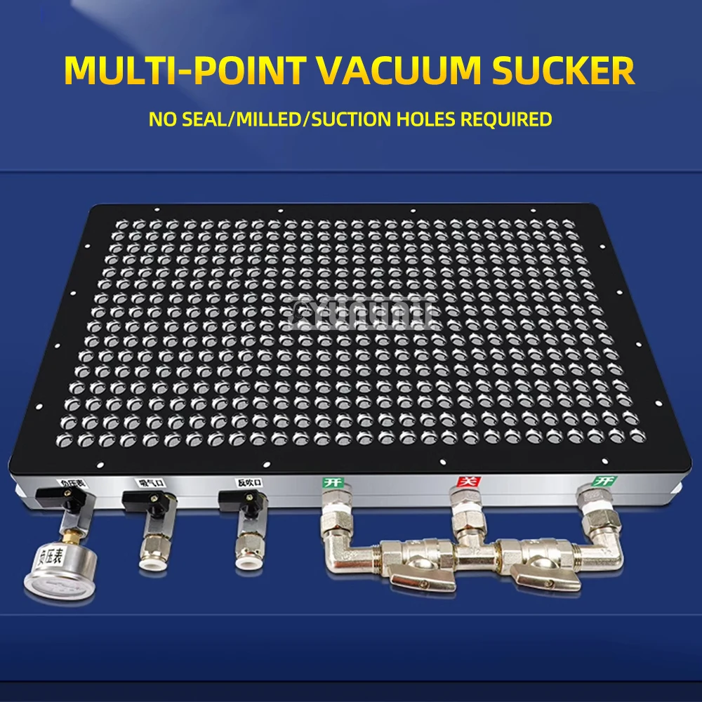 300*300 Vacuum Chuck Plate Fixtures Vacuum Table For CNC Milling ...