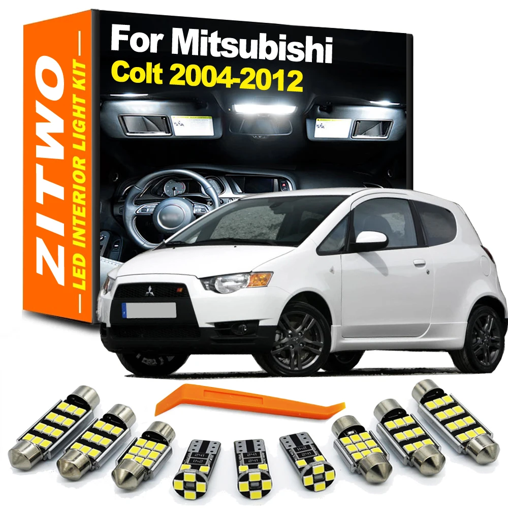 ZITWO-7Pcs-Car-Led-Bulb-For-Mitsubishi-Colt-2004-2008-2009-2010-2011 ...