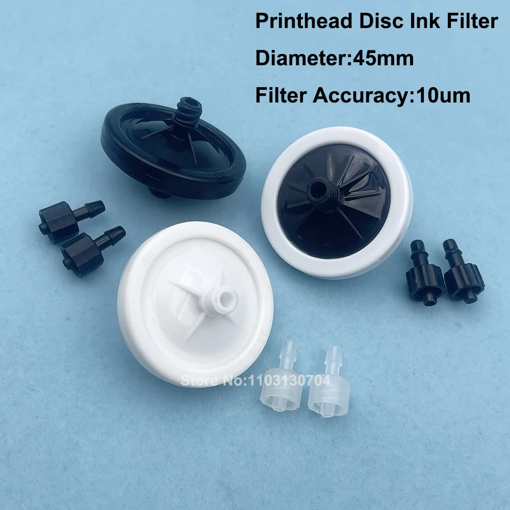 10PCS-Eco-Solvent-UV-Printhead-Disc-Ink-Filter-Circulation10um-45MM-for ...