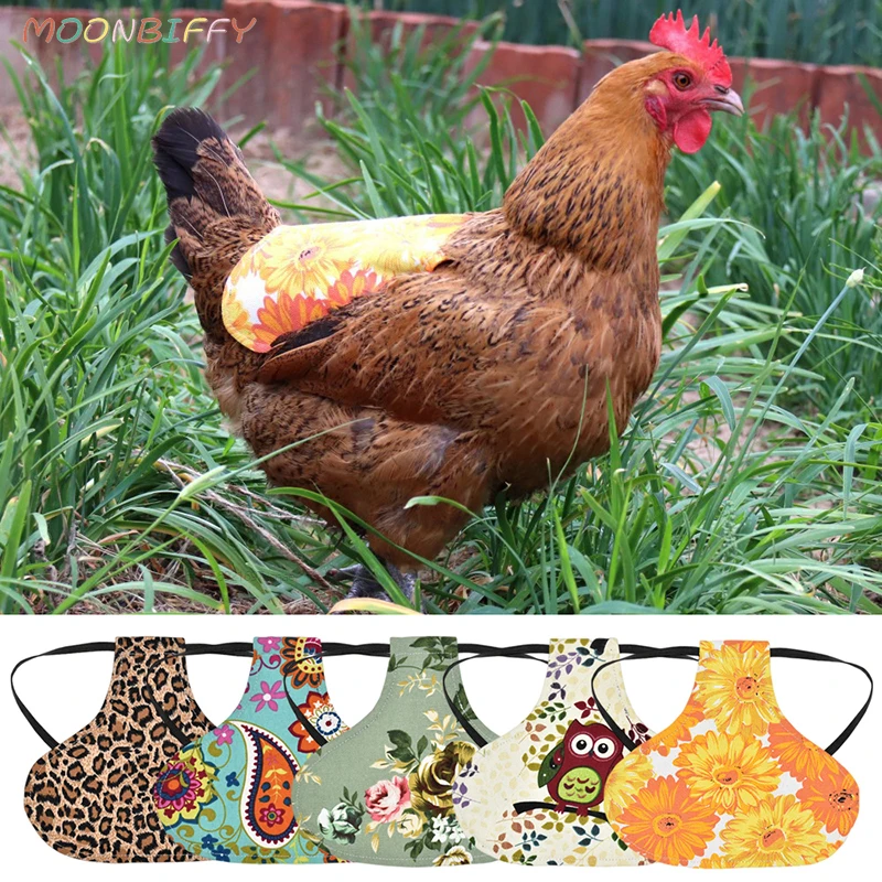 Adjustable-Hen-Apron-Double-Layer-Hen-Saddle-Poultry-Feather-Protection ...
