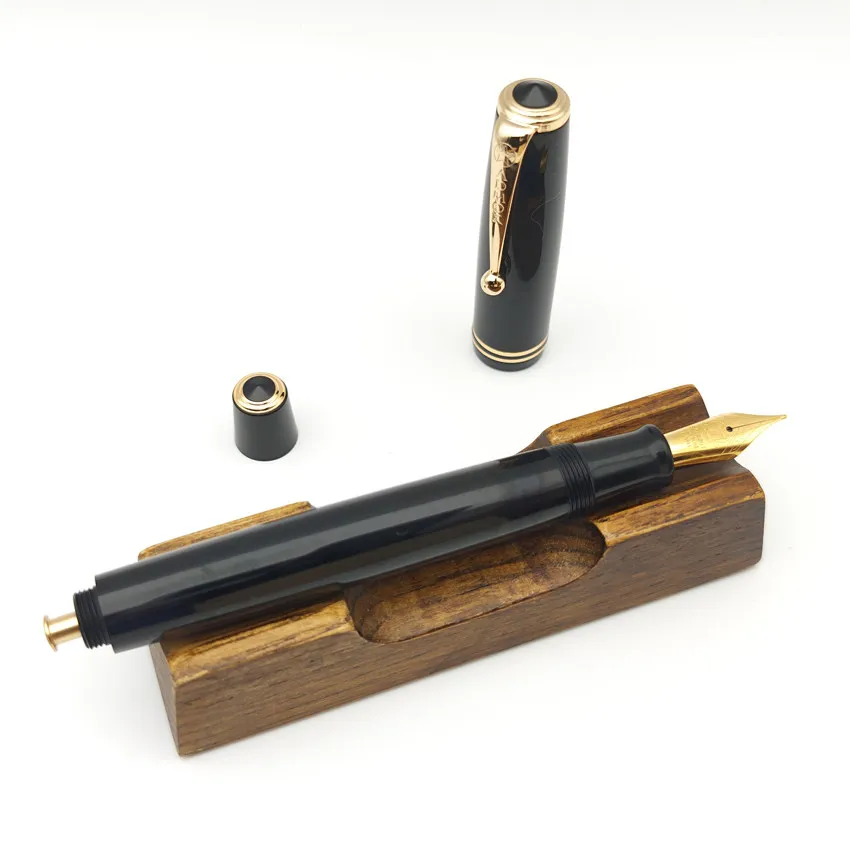 ADMOK 28 Classic Acrylic Fountain Pen with No 6 Bock Schmidt EF F M Nib ...