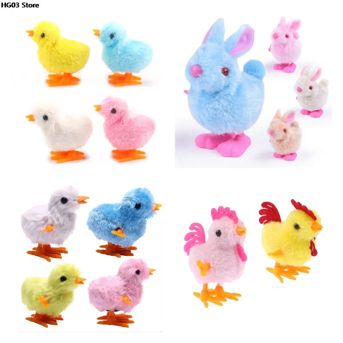 Pet-Cat-Toys-Jumping-Walking-Hopping-Cartoon-Plush-Chicken-Clockwork ...