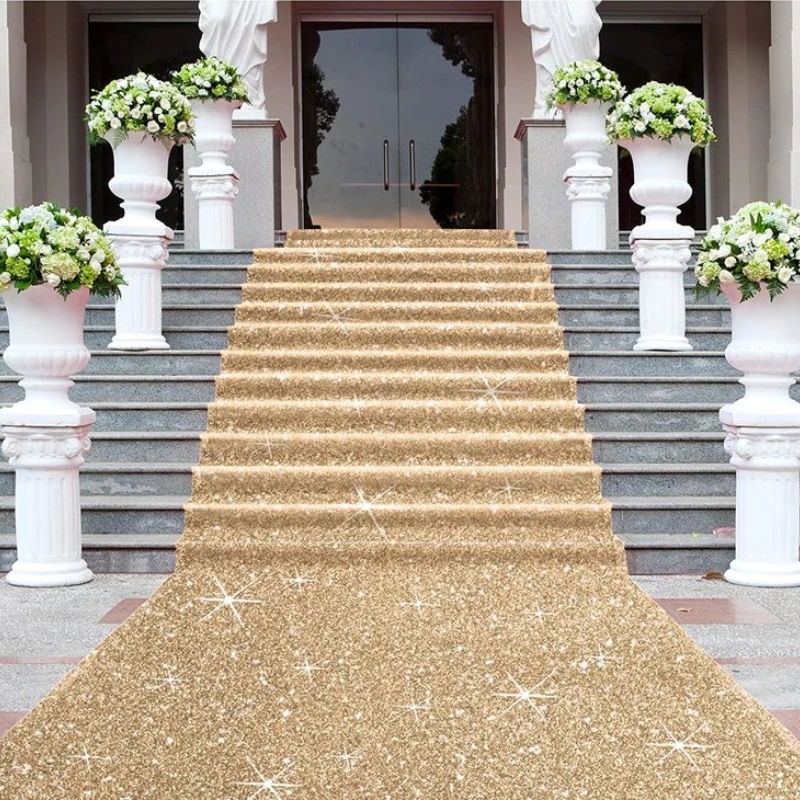 Glitter Rug for Wedding Christmas Thanksgiving Outdoor Accessories ...