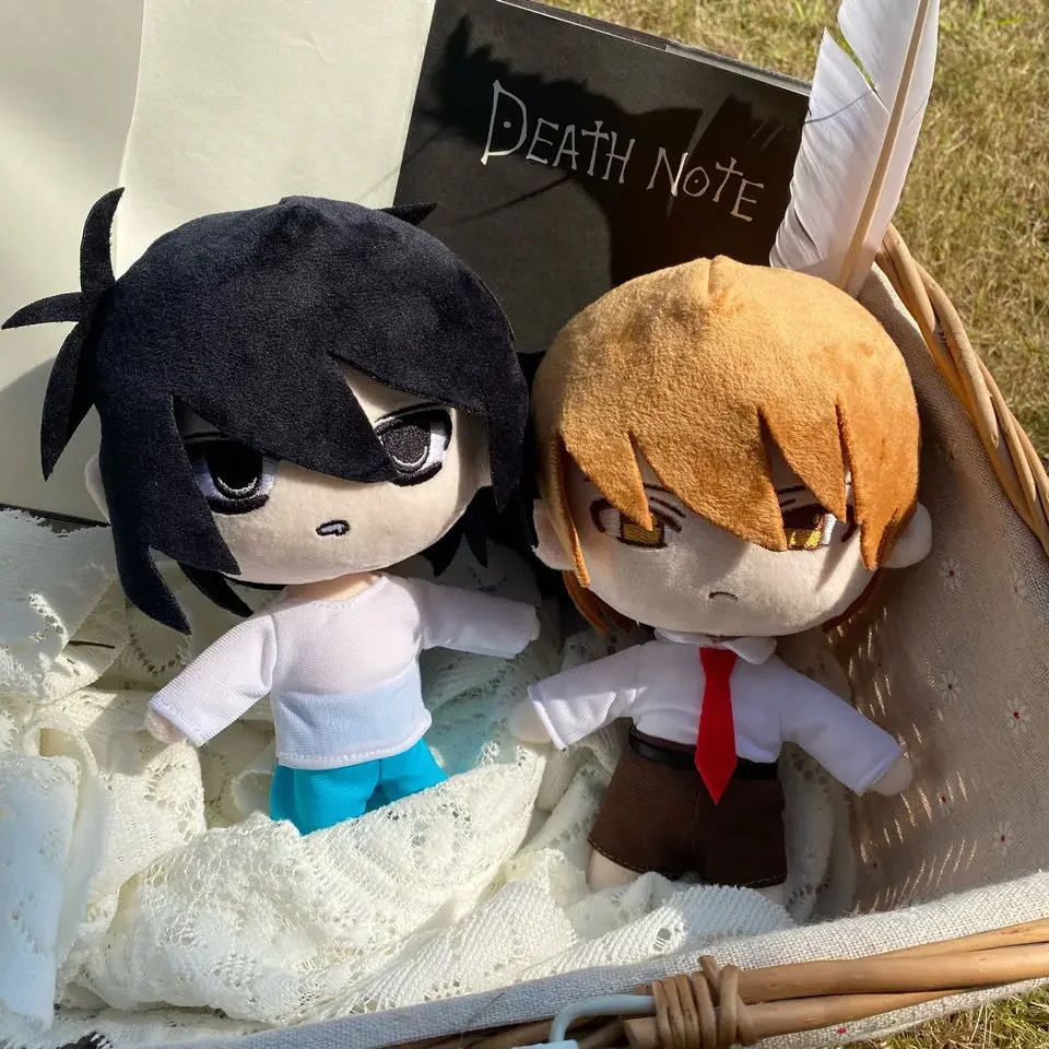 20cm-Death-Note-Plush-Toy-Light-Yagami-L-Cute-Soft-Stuffed-Pillow ...