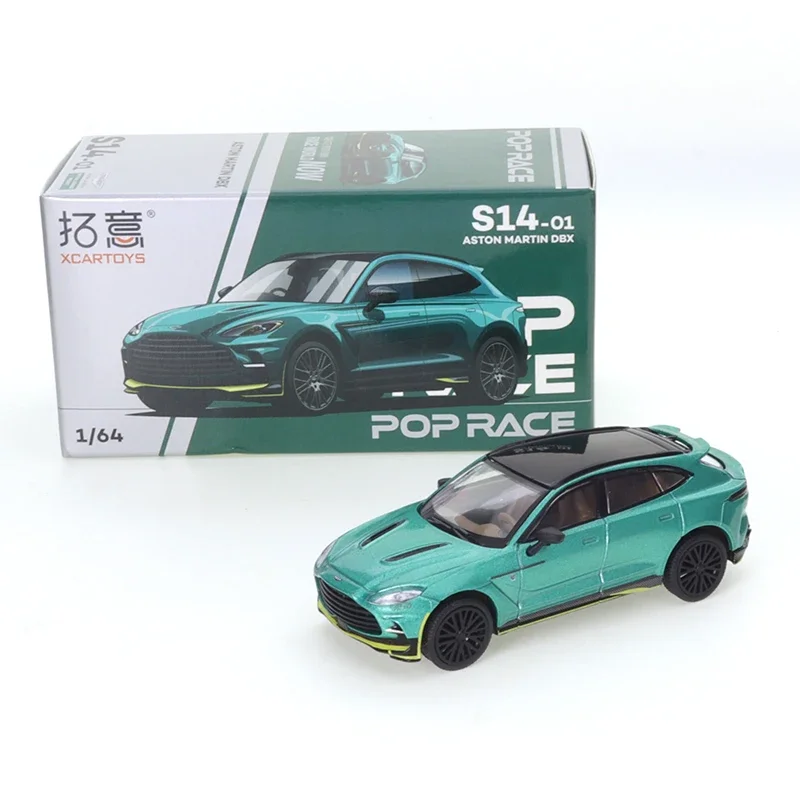 XCARTOYS POPRACE 1/64 Alloy Car Model Toy Aston Martin DBX Racing Green ...