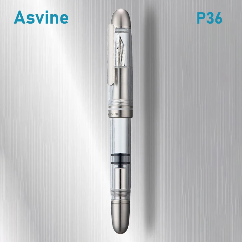 Asvine-P36-Piston-Filling-Fountain-Pen-Luxury-Elegant-Titanium-Acrylic ...