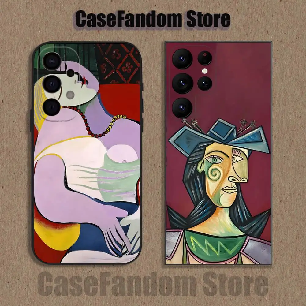 Art Pablo Picasso Cubism Abstract For Samsung Phone Case S26,S25,S24 ...
