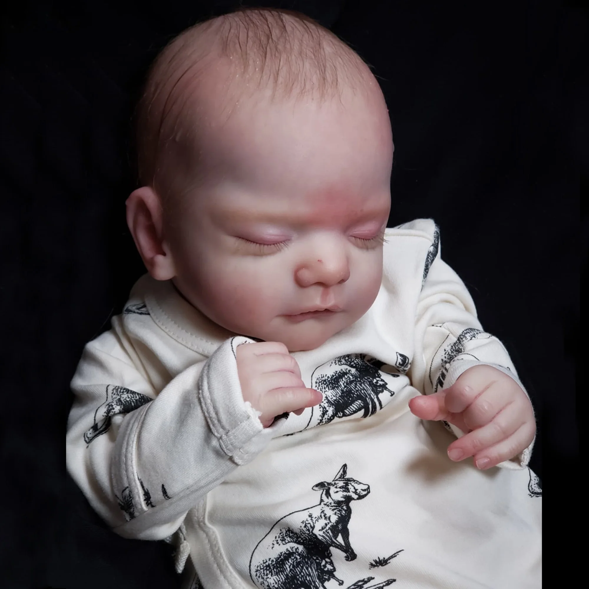 Poupées Reborn nouveau né pour garçon peint en 3D Art réaliste 19 ...