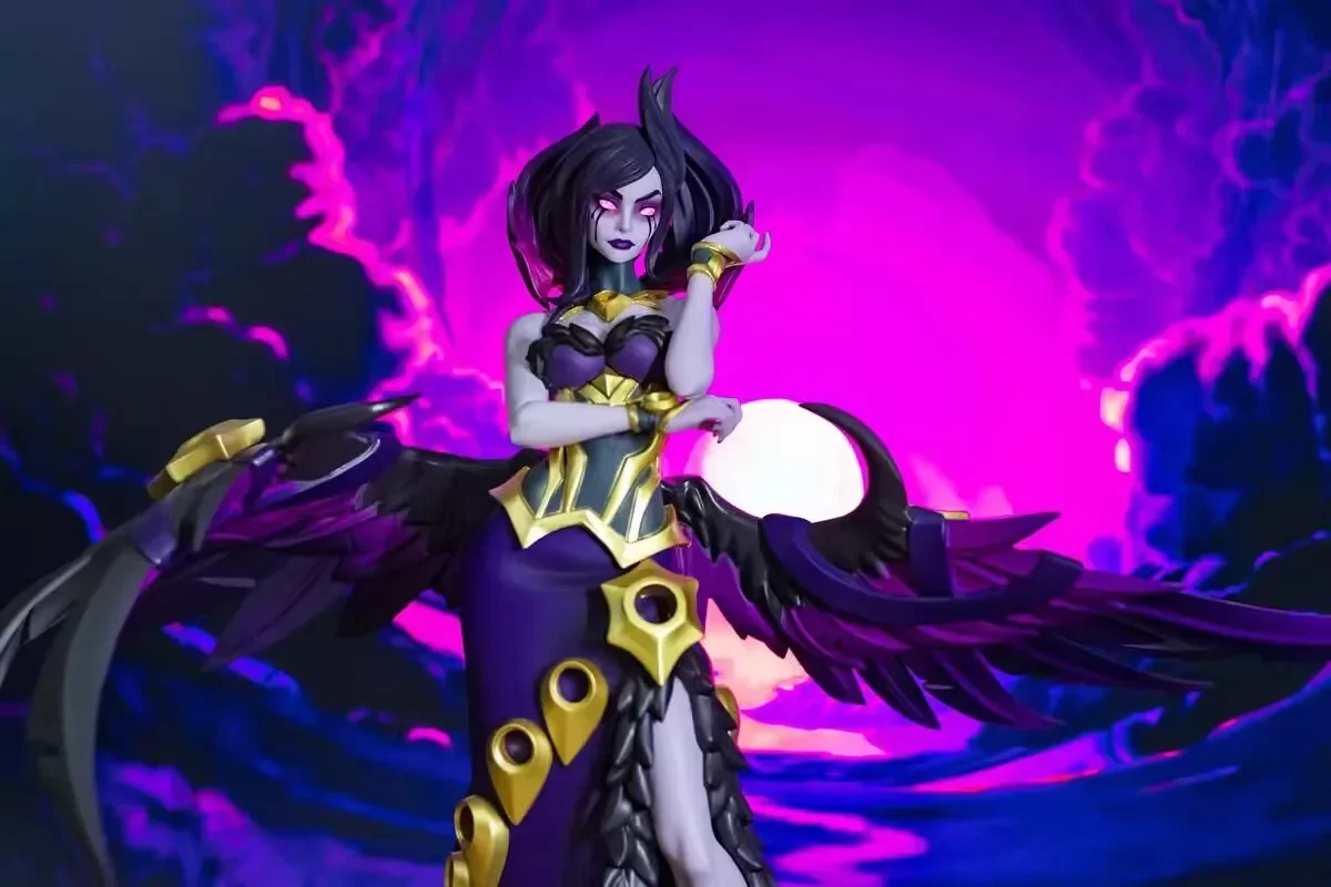 League-of-Legends-Morgana-estatuilla-de-Anime-oficial-aut-ntico-juego ...
