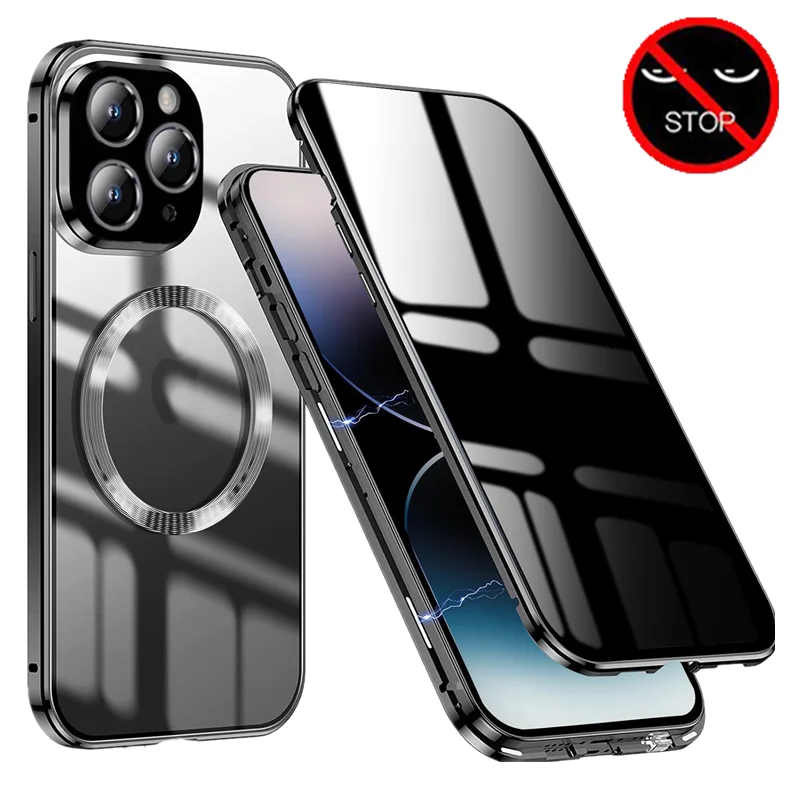 Suitable-for-IPhone-16-15-14-13-Pro-Max-Metal-Border-Anti-Peeping ...