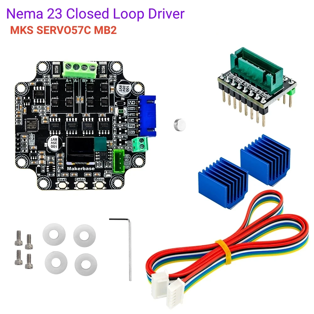3d Printers For Adults Nema 23 Closed Loop Stepper Motor 2Nm With Brake ...