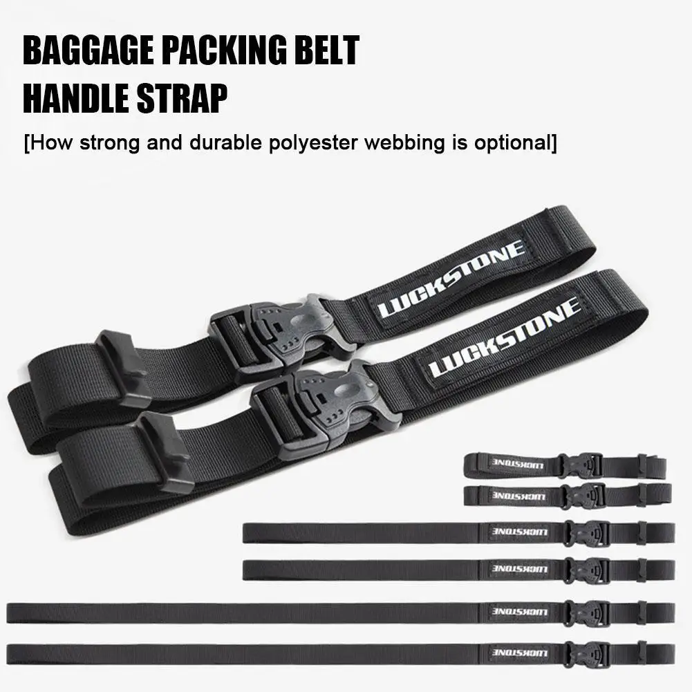 Travel Tied Belt 2Pcs Durable Nylon Cargo Tie Down Luggage Lash Belt ...