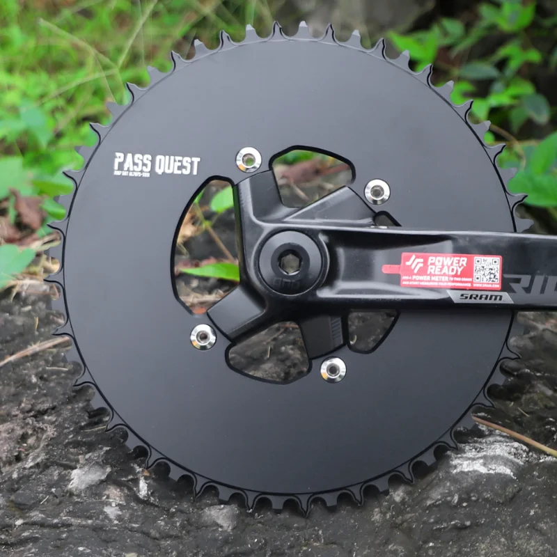 PASS-QUEST-107BCD-Road-Bike-Chainring-Closed-Disk-for-Sram-RIVAL-CRANK ...