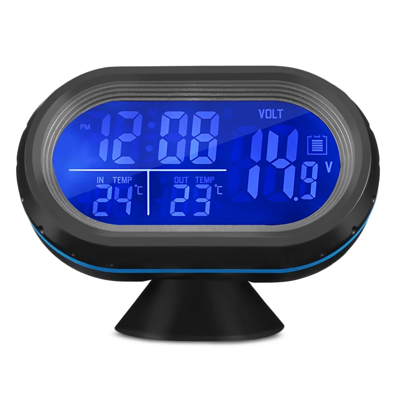 Vst-7009V-Car-Digital-Clock-With-Thermometer-And-Automotive-Voltmeter-2 ...