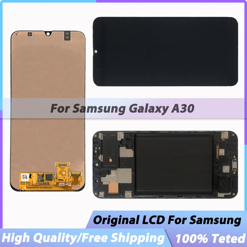 6.4'' Original LCD For Samsung Galaxy A30 A305 SM A305F A305FN A305G ...