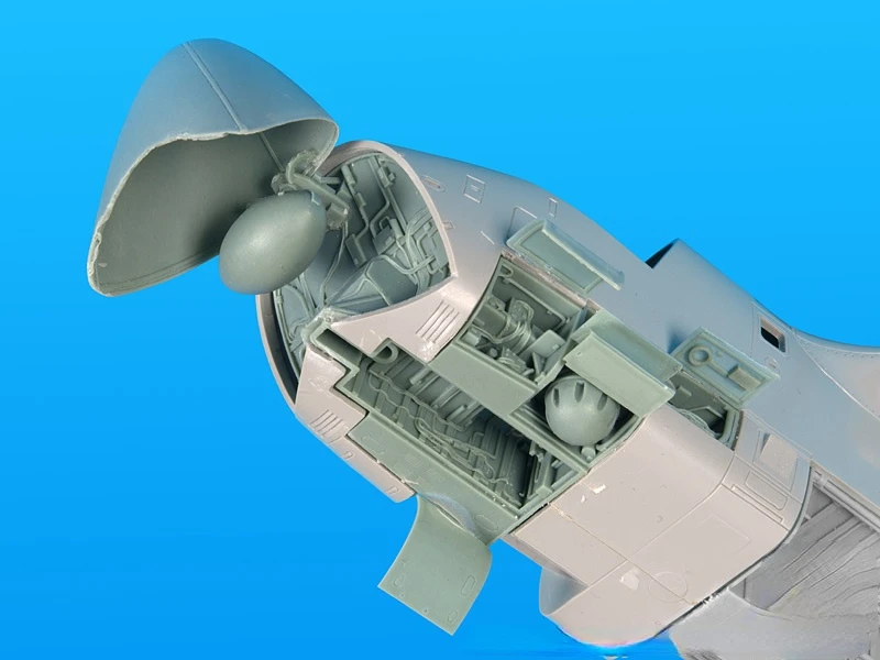 1-48-Die-Cast-Resin-Model-Assembly-Kit-Aircraft-Model-Conversion-Parts ...