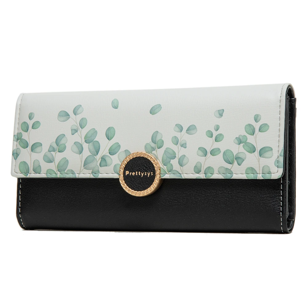 Cartera-larga-de-piel-sint-tica-estampada-para-mujer-Cartera-de-dise-o ...