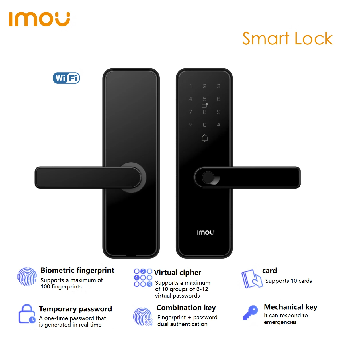 IMOU-Wifi-Electronic-Smart-Door-Lock-With-Biometric-Fingerprint-Smart ...
