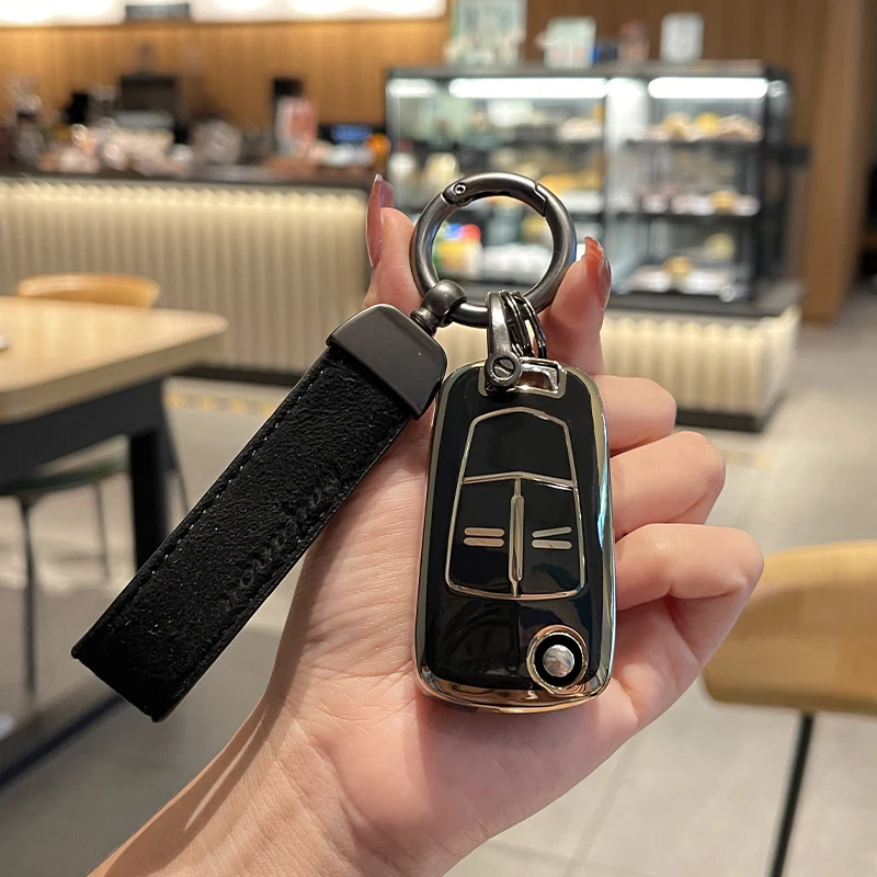 2-Button-TPU-Car-Flip-Key-Case-Cover-For-Opel-Vauxhall-Astra-J-Corsa-D ...