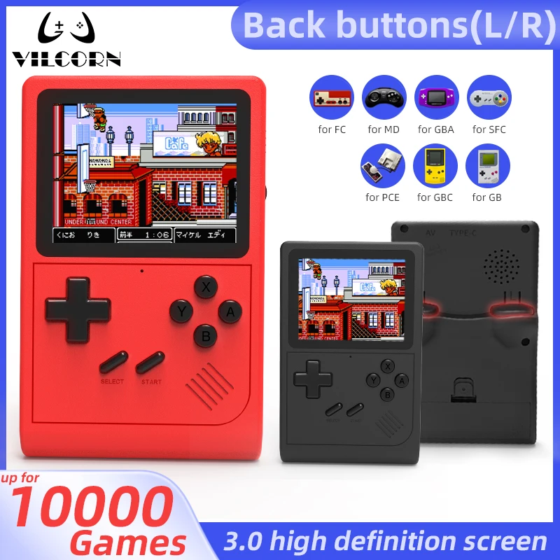 GB300-Retro-Video-Game-Console-3-0-Inch-Screen-Portable-Mini-Handheld ...