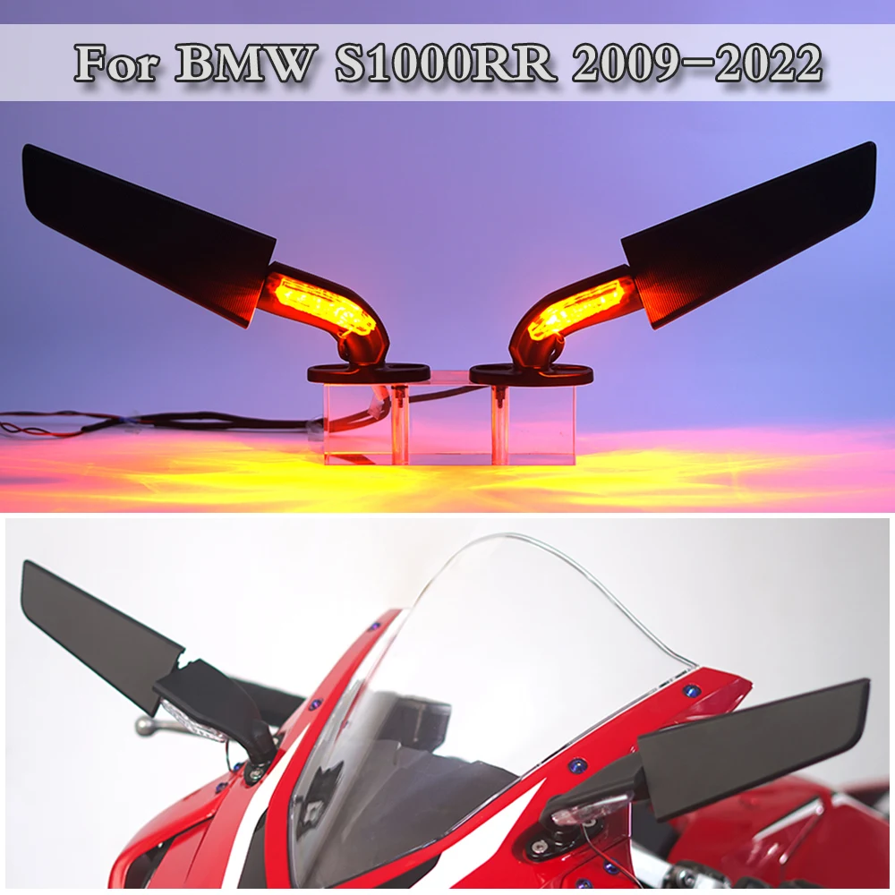 Stealth-Mirrors-Adjustable-Rotate-Winglets-Wing-mirror-For-BWM-S1000RR ...