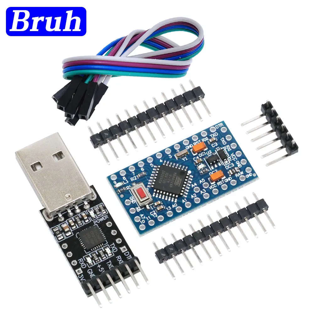Pro-mini-Atmega328P-AU-Pro-Mini-328-ATMEGA328-3-3-V-8MHz-5V-16Mhz ...