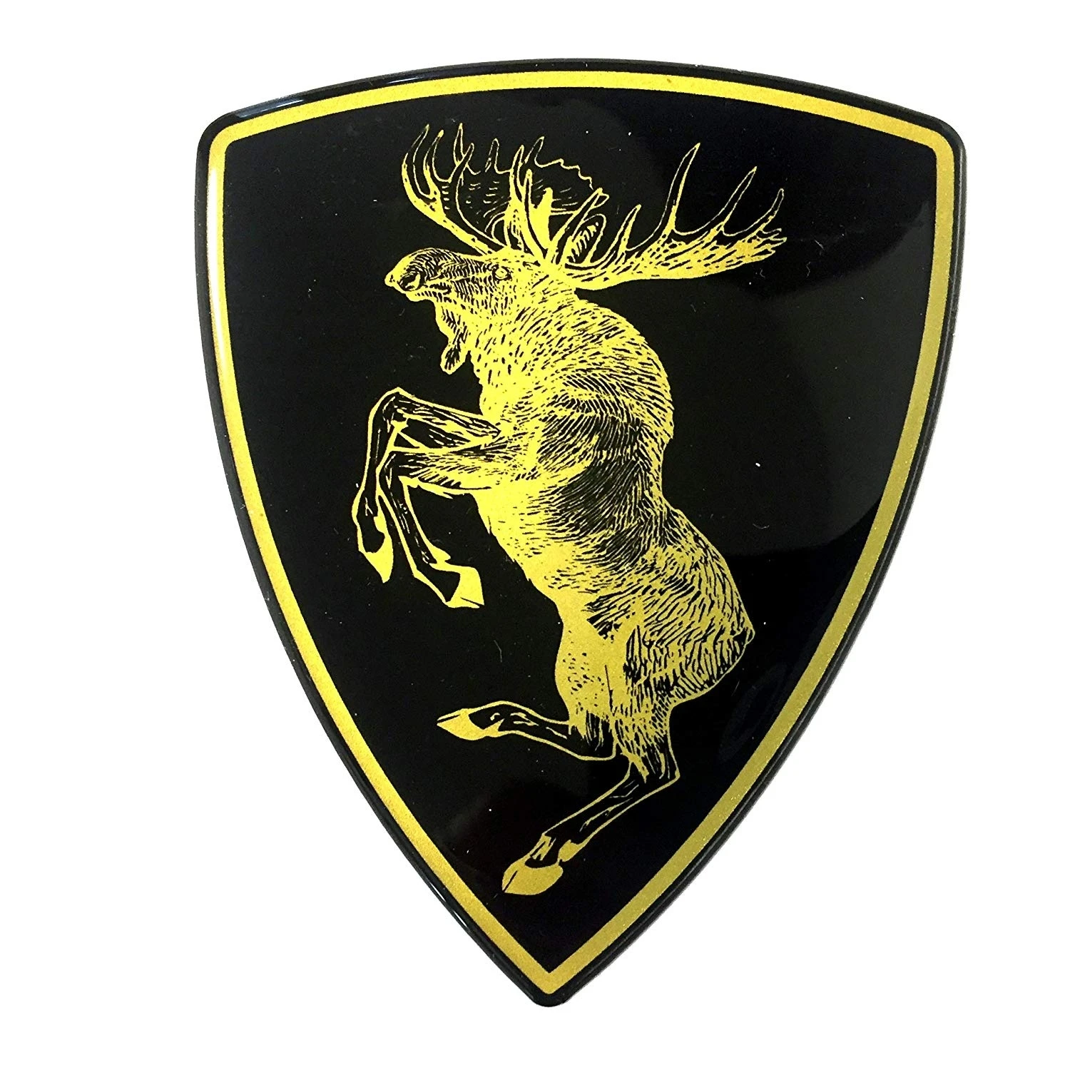 For 2Pcs Volvo Prancing Moose car Sticker Polyurethane on The ...