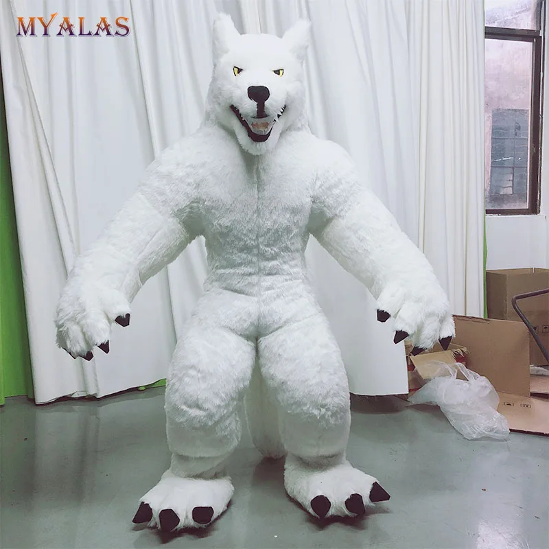 White Werewolf Costume