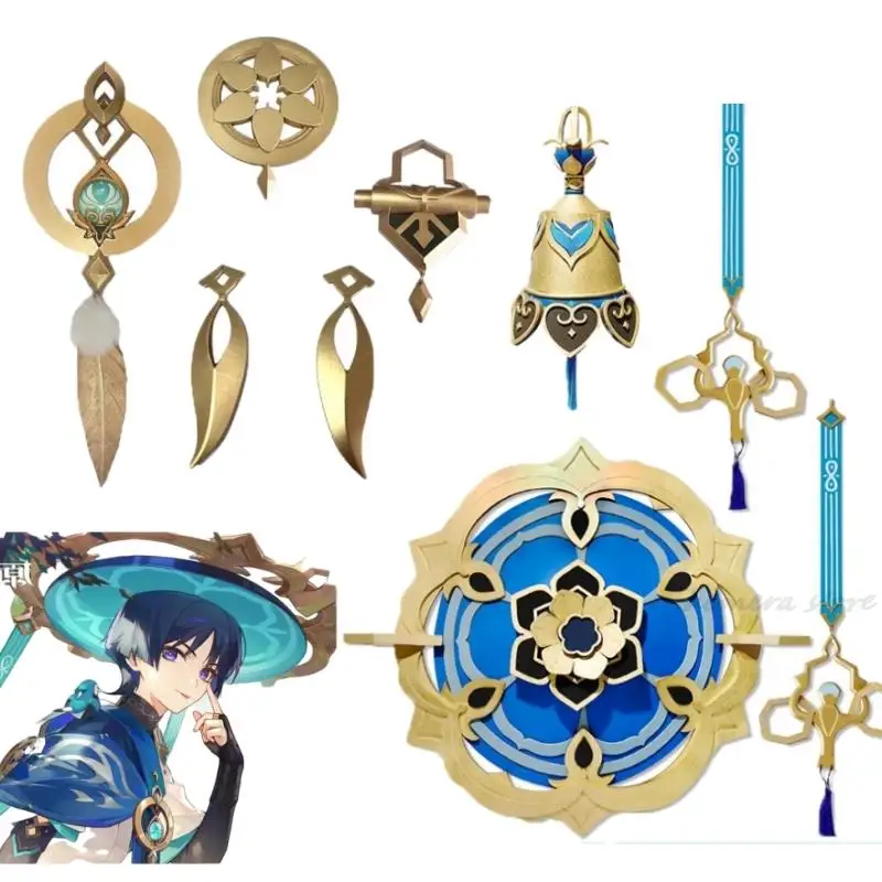 New-Skin-Scaramouche-Wanderer-Vision-Of-God-Cosplay-Kunikuzushi-bamboo ...