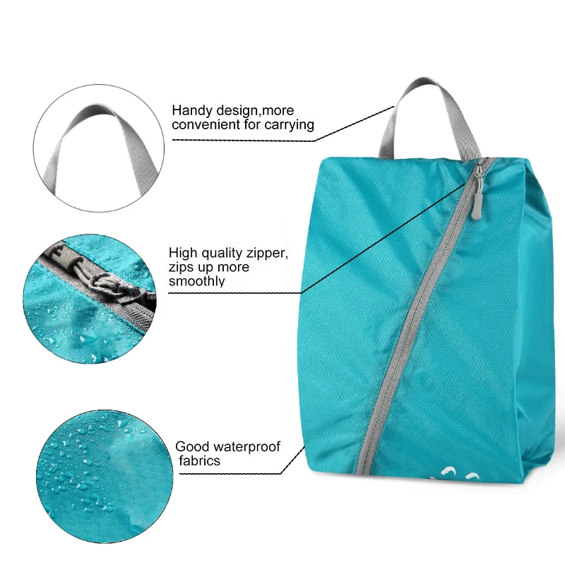 Travel-Essentials-Waterproof-Shoe-Storage-Bag100-Nylon-Fabric-Suitable ...