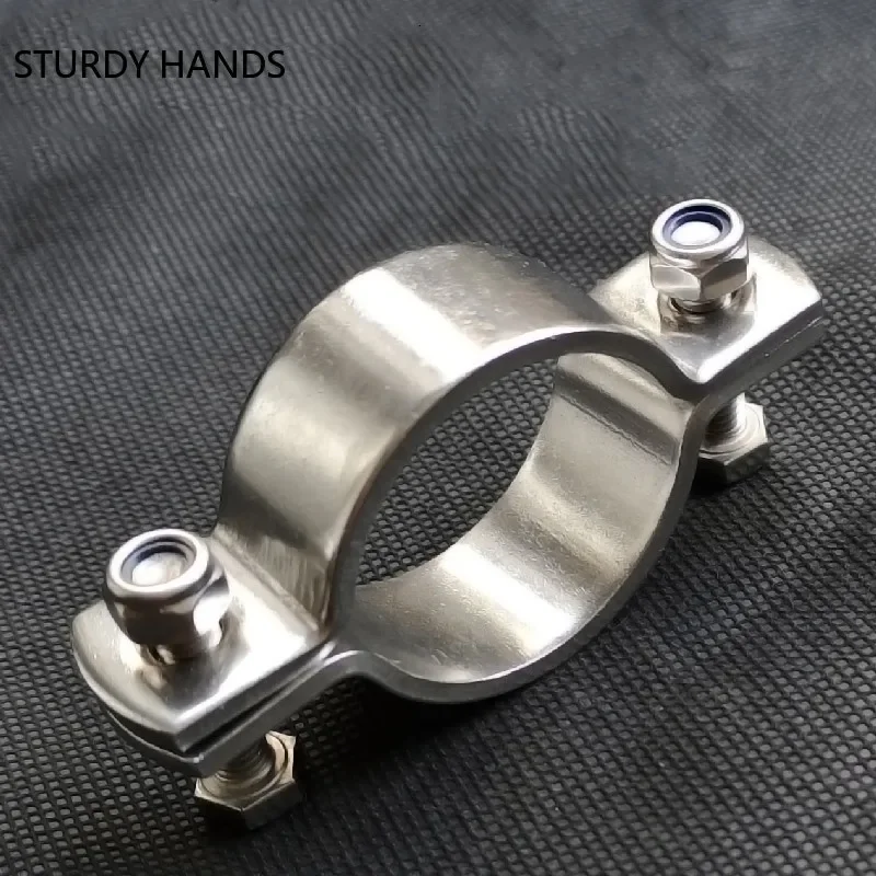 Stainless-Steel-Thickened-Flat-Pipe-Clamp-Customized-Steel-Pipe-Clip ...
