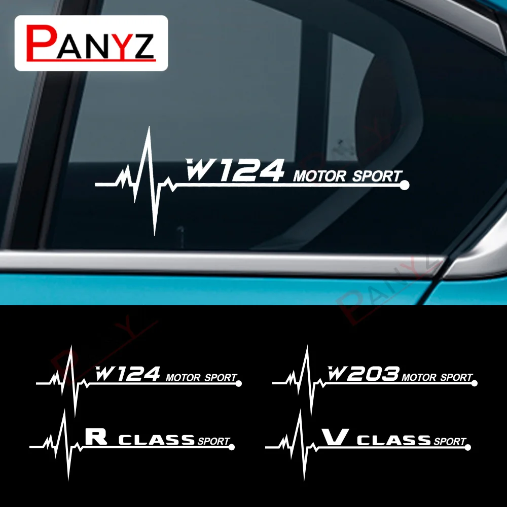 2PCS-Side-Window-Sticker-For-Mercedes-Benz-W124-W203-W204-CITAN-R-CLASS ...