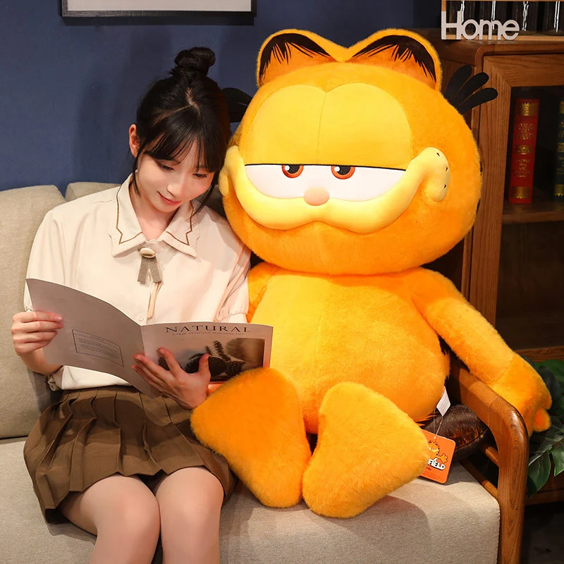 Lovely-Garfield-Fat-Angry-Cat-Plush-Toy-Cartoon-Animal-Lazy-Foolishly ...