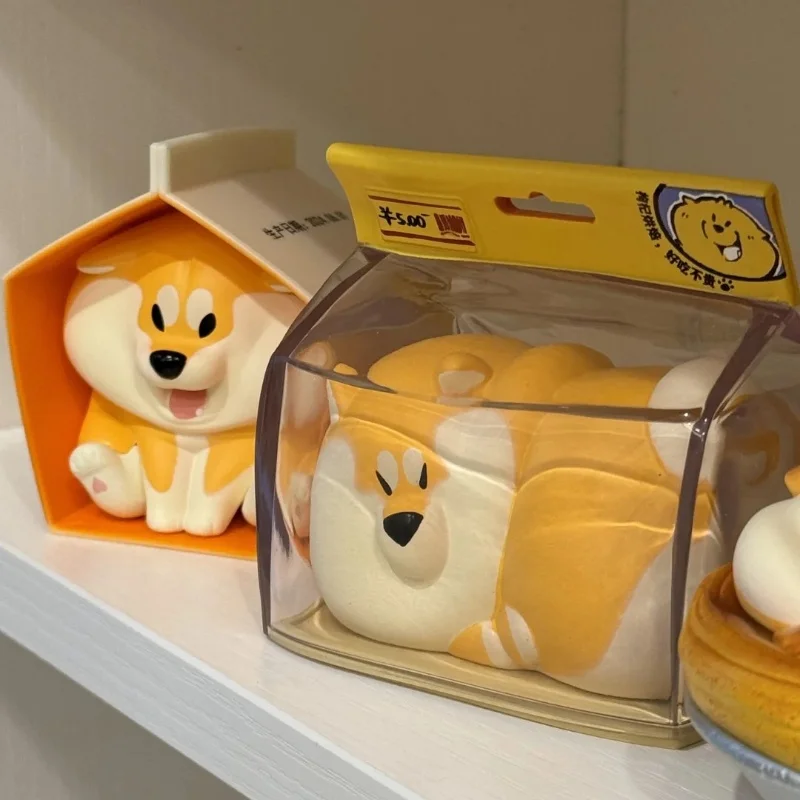 Achai Shiba Inu Blind Box Figure Cosplay Food Series Collection Pvc ...