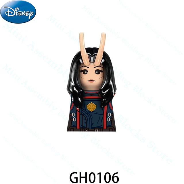 Bloques de construcción de Disney para niños, nebulosa, Adam, Warlock ...