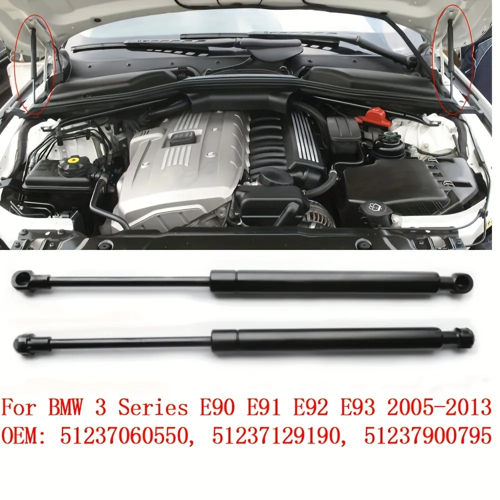 Entretoises de Support de levage de capot, 2 pièces, pour BMW série 3 ...