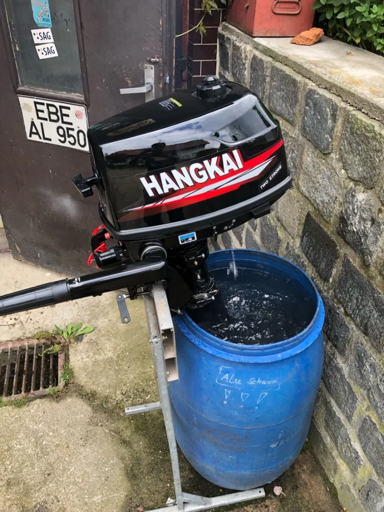 Cheap Super Power Hangkai 6HP 2 Stroke Outboard Motor Chinese Boat ...