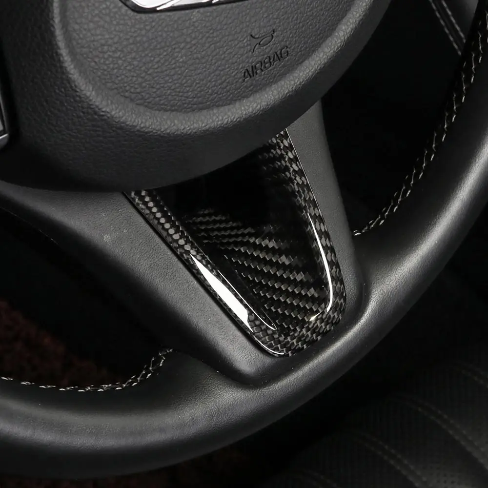 Real Carbon Fiber Steering Wheel Cover For Genesis G70 2017 2018 2019 ...