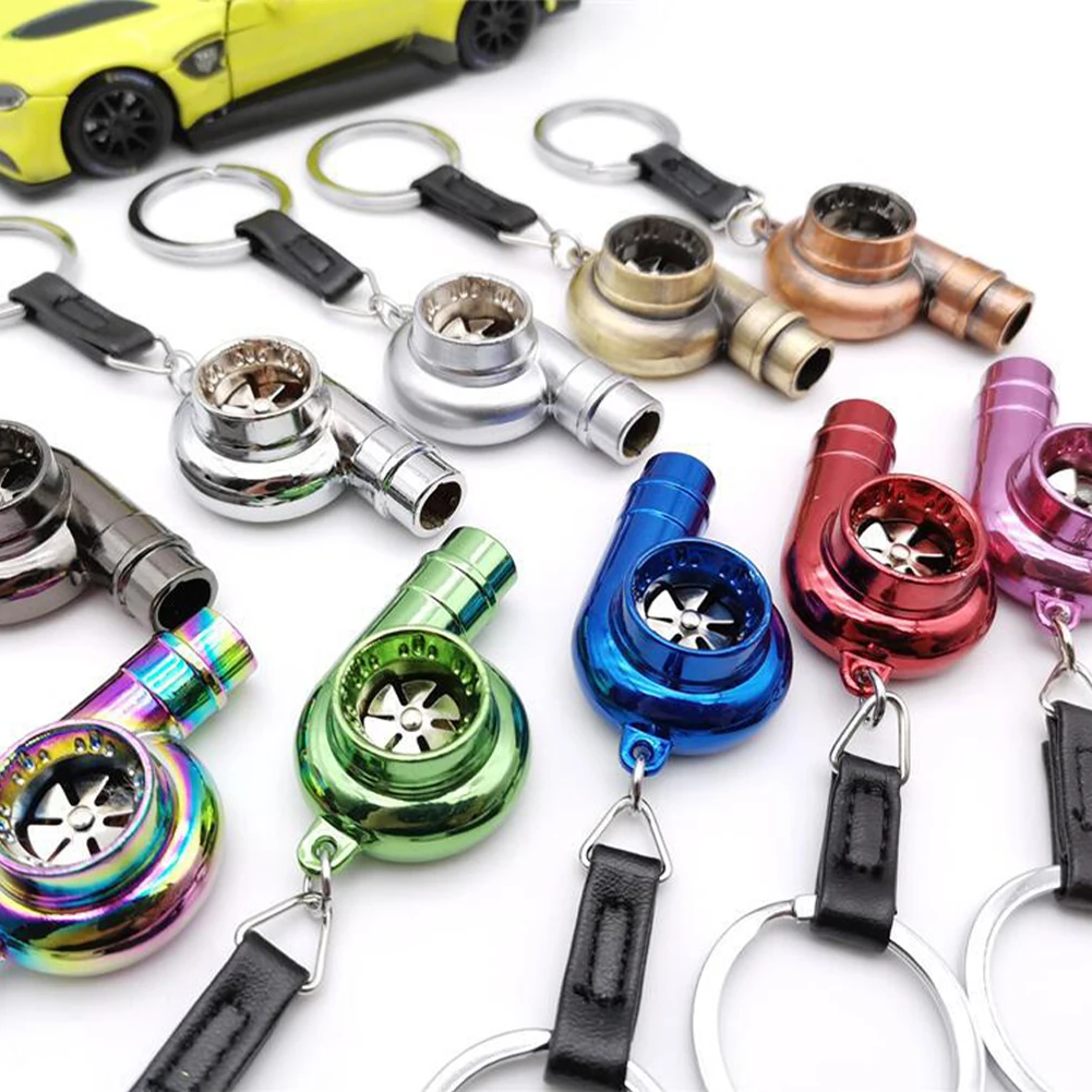 Real Whistle Sound Turbo Keychain Sleeve Bearing Spinning Auto Part ...
